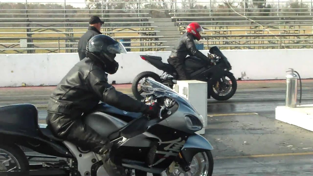 motorcycle drag racing Taz and Brandon drag racing - YouTube
