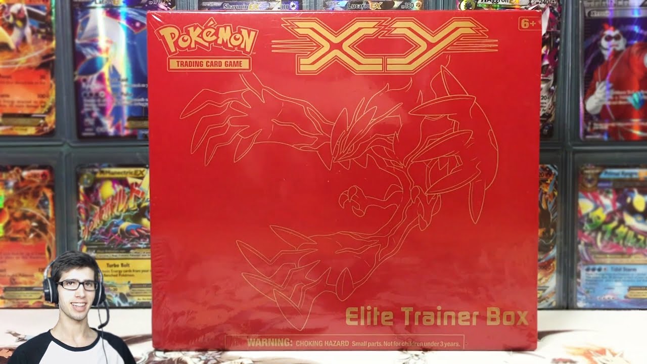Opening a Pokemon XY Base Set Yveltal Elite Trainer Box! - YouTube