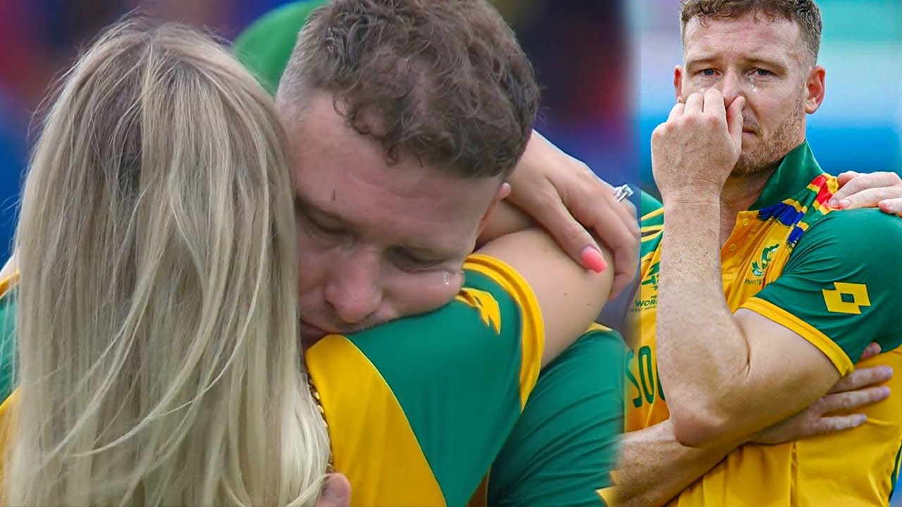 Watch, Emotional David Miller Can't Stop Tears after Lost Final vs ...