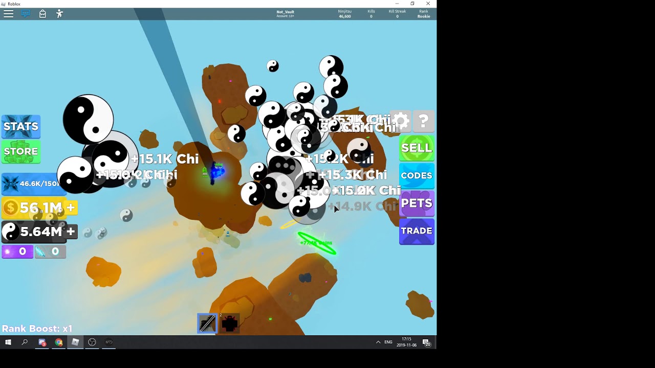 NINJA LEGEND *HACK* UNLIMITED PET STATS! - YouTube