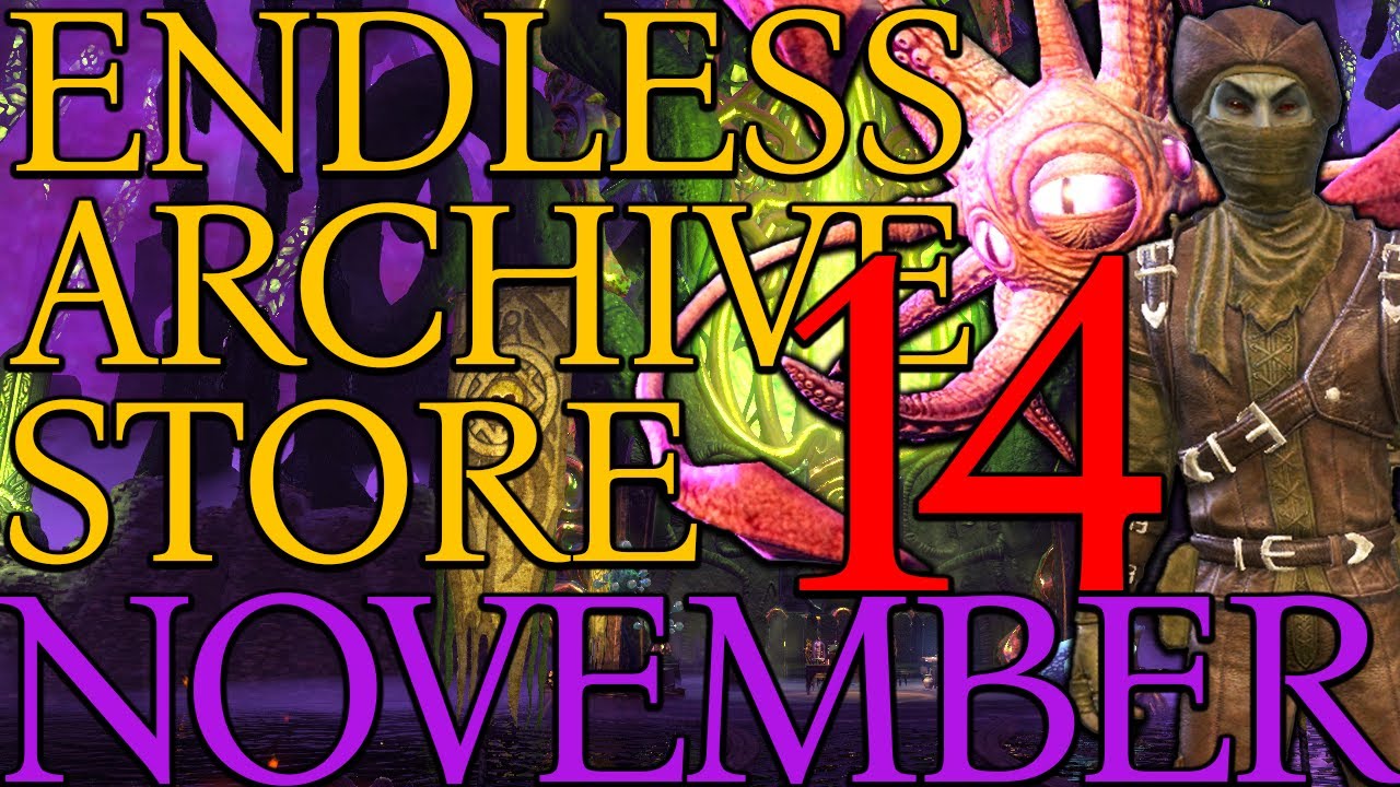 ESO: Endless Archive Store November 14, 2023 - YouTube