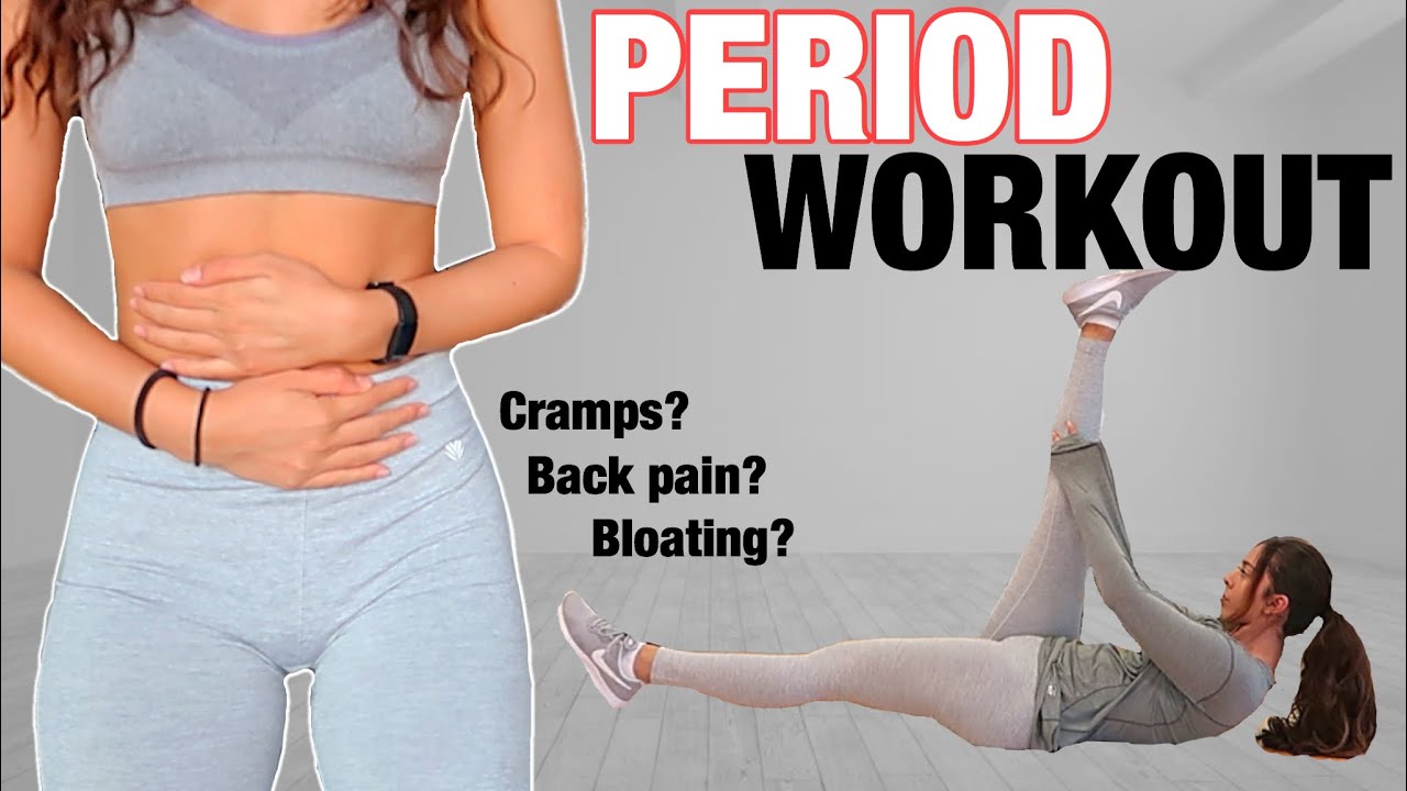 10 MINUTE "THAT TIME OF THE MONTH" WORKOUT | HELP RELIEVE CRAMPS ...