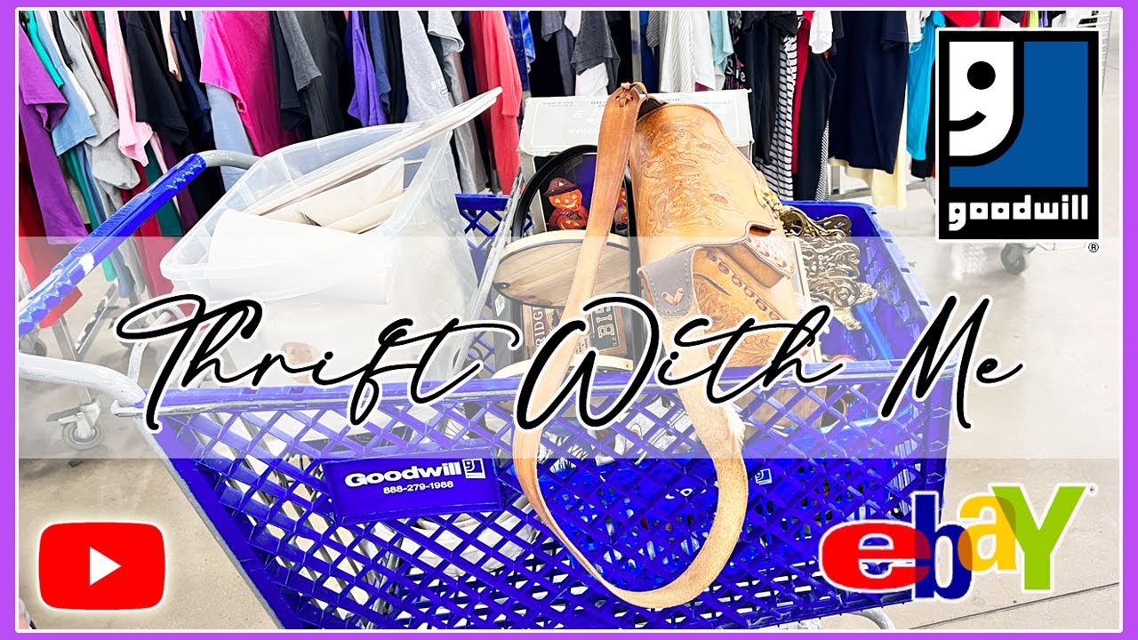 YES! GOODWILL THRIFT WITH ME! // RESELLING FOR A LIVING - YouTube