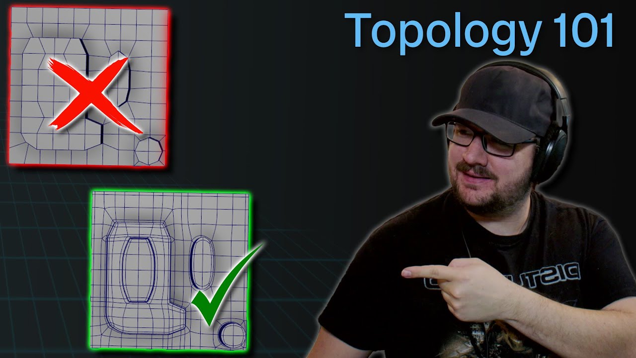 3D Modeling Topology for Multi Shape Panels | Topology 101 - YouTube