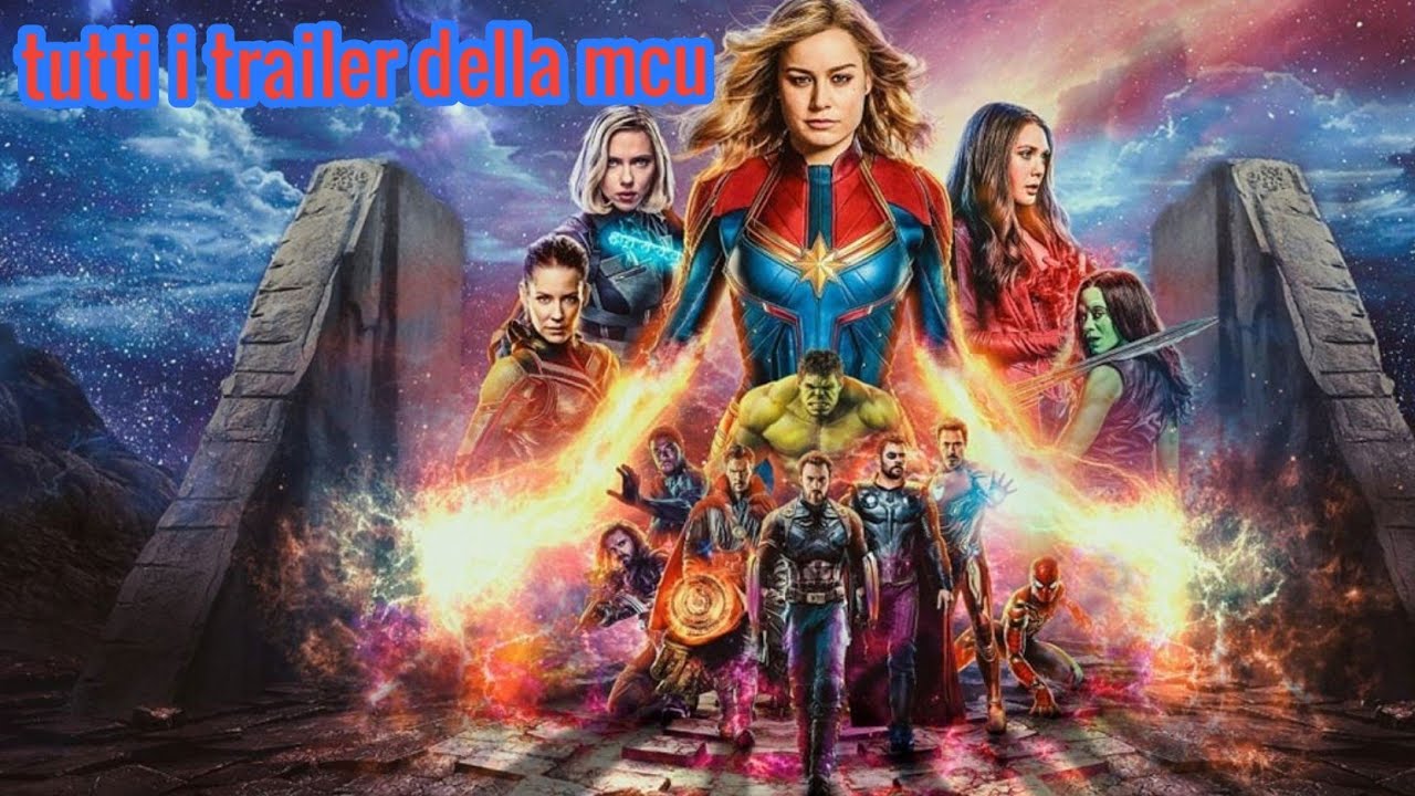 Tutti i trailer dei film Marvel Cinematic Universe - YouTube