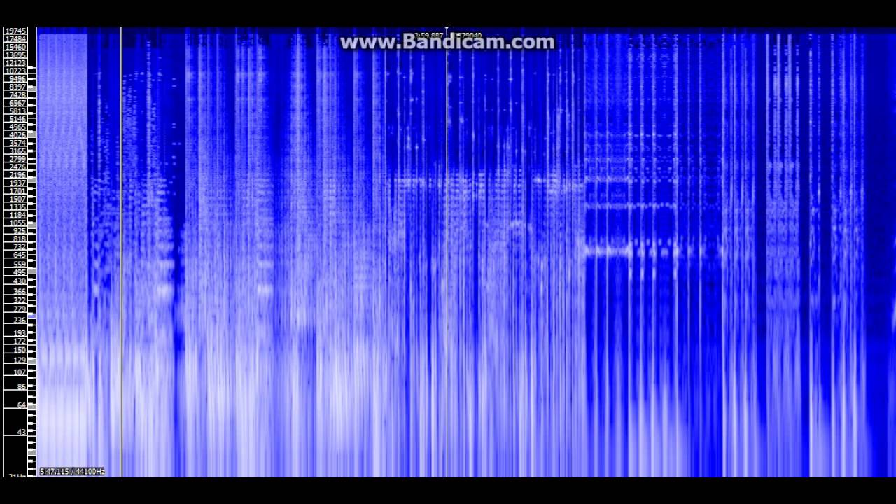 (Spectrogram) Aphex Twin - ΔMi−1 = −∂Σn=1NDi[n][Σj∈C{i}Fji[n − 1 ...