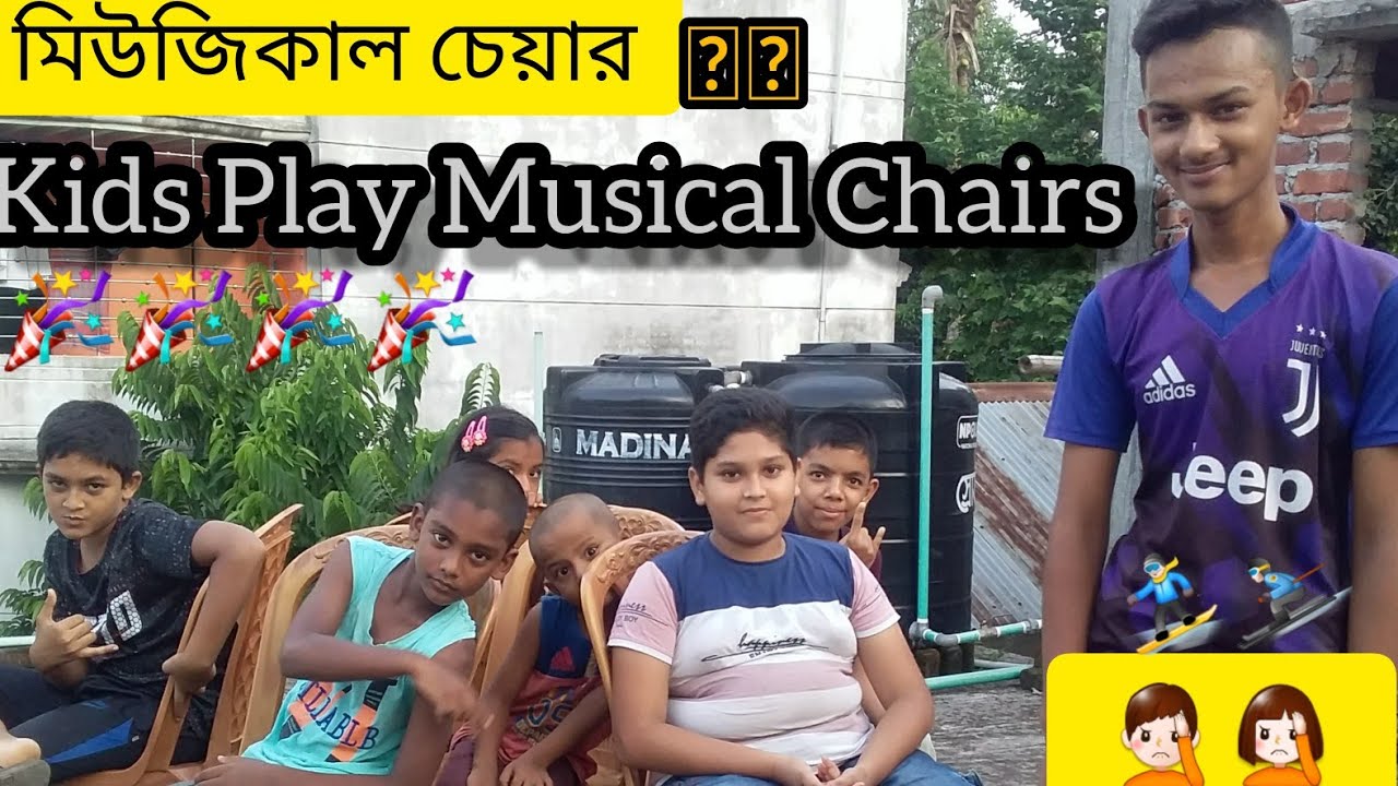 Kids Play Musical Chairs||Musical Chair Game Activity ||Robait Hossain ...