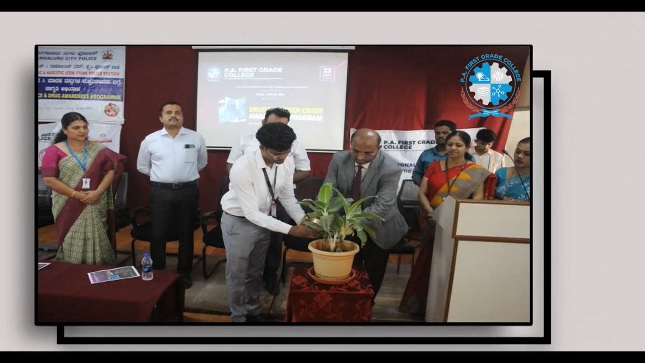 || Awareness program on Cybercrime & Drug abuse at PAFGC on 23/12/22 ...