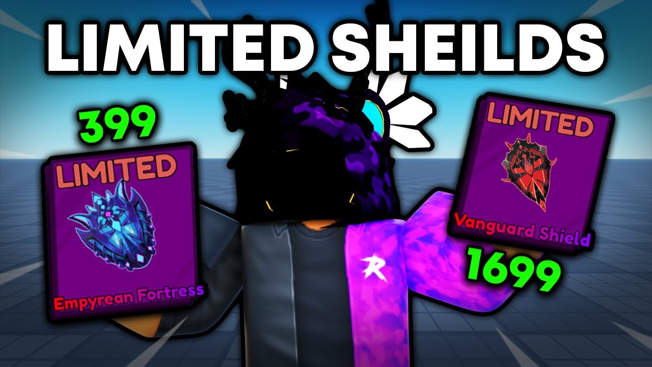 I BOUGHT THE NEW LIMITED TIME SHIELDS IN BLADE BALL... (Roblox) - YouTube