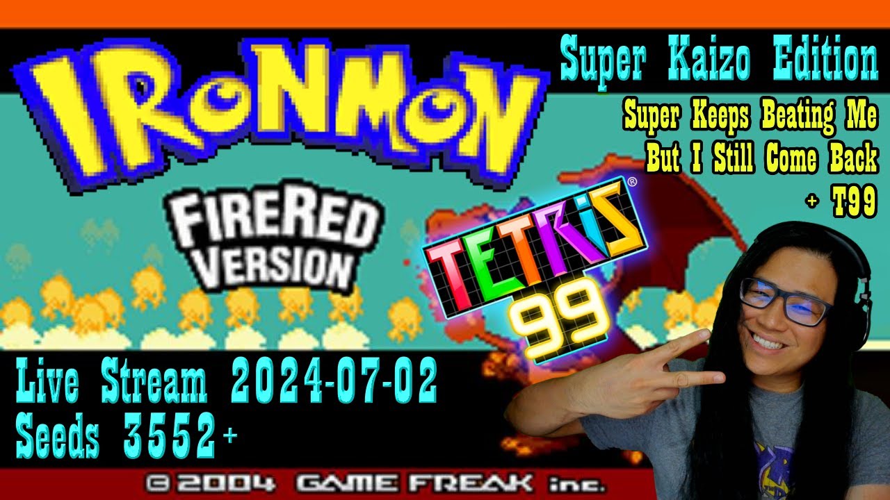 🔥Super Kaizo ironMON FRLG🍃 by @iateyourpie 0/2450+ seeds || @stevanle ...