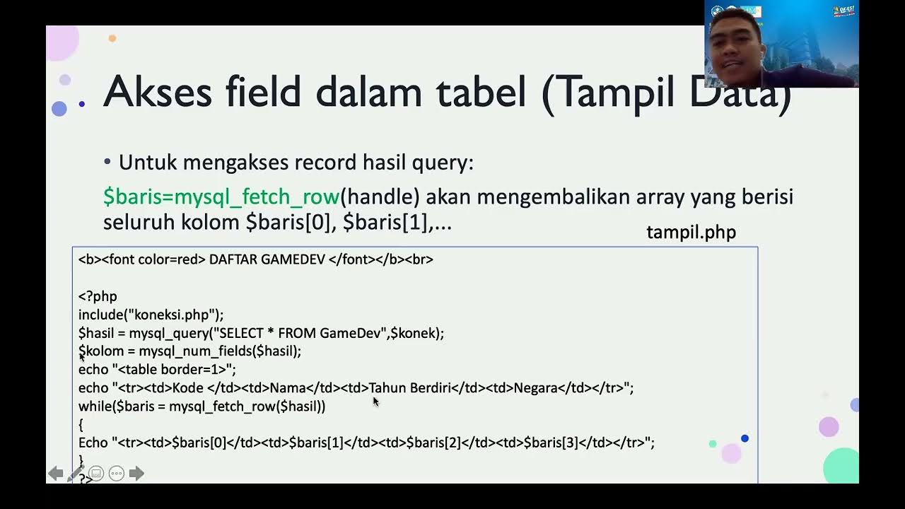 MySQL PHP 1 - YouTube