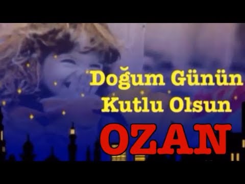 İYİ Kİ DOĞDUN OZAN 3. KOMİK DOĞUM GÜNÜ MESAJI 🎂 *ABİDİN KUKLA*