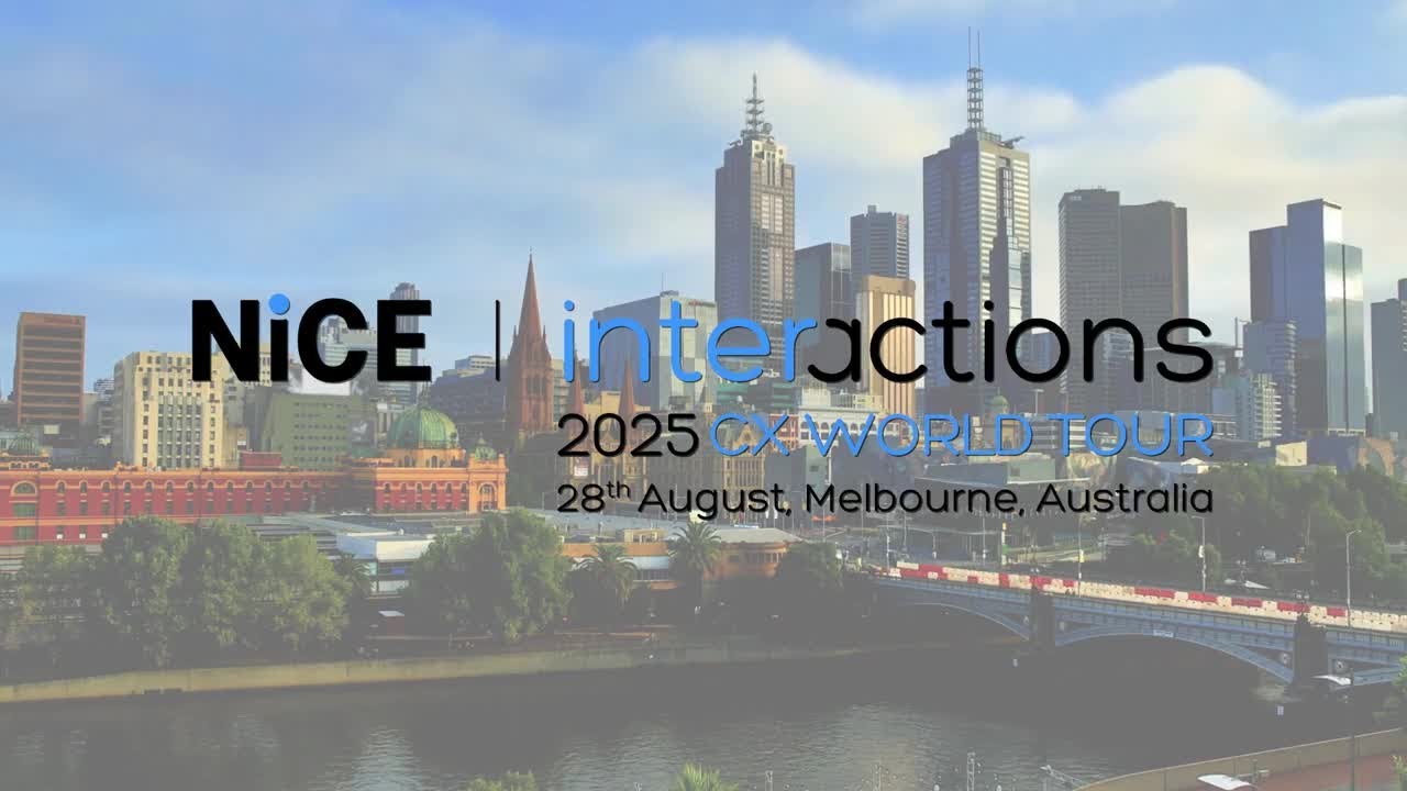 Interactions CX World Tour 2025 | Melbourne (EN) - YouTube