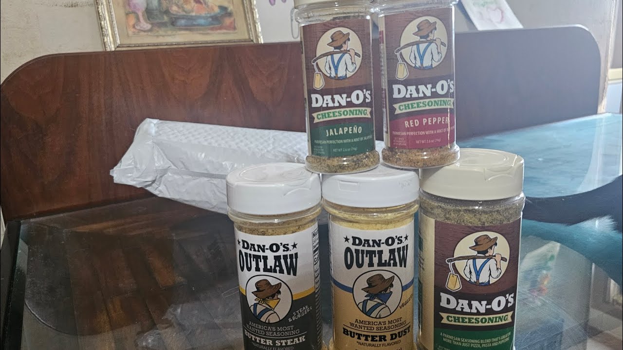 Birthday package Dano's seasoning. - YouTube