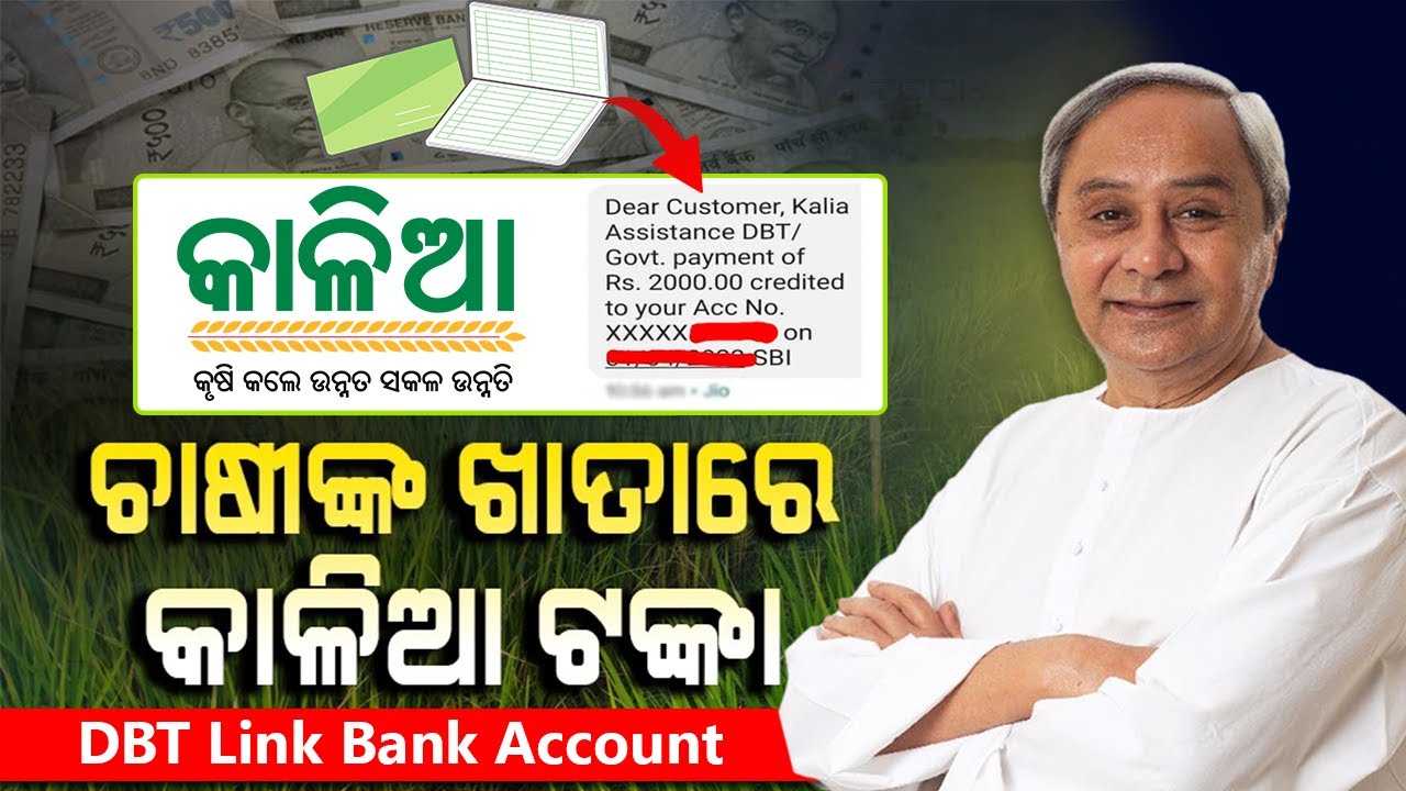 Kalia Yojana Money Transfer To Bank Account | Kalia Yojana Money Not ...