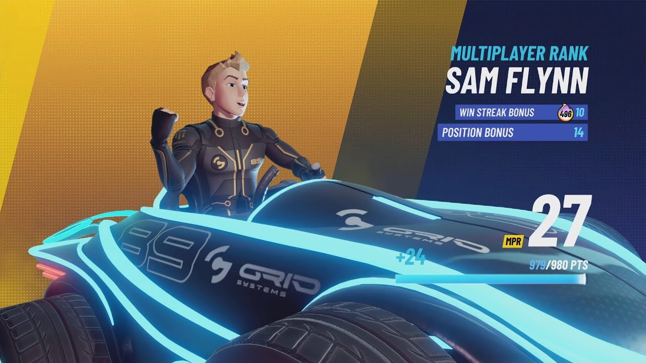 SAM FLYNN - RANK MATCH EPISODE 2 | Disney Speedstorm - YouTube