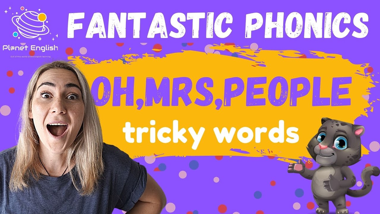 Oh, Mrs, People | Tricky Words | Phonics Interactive Lesson - YouTube