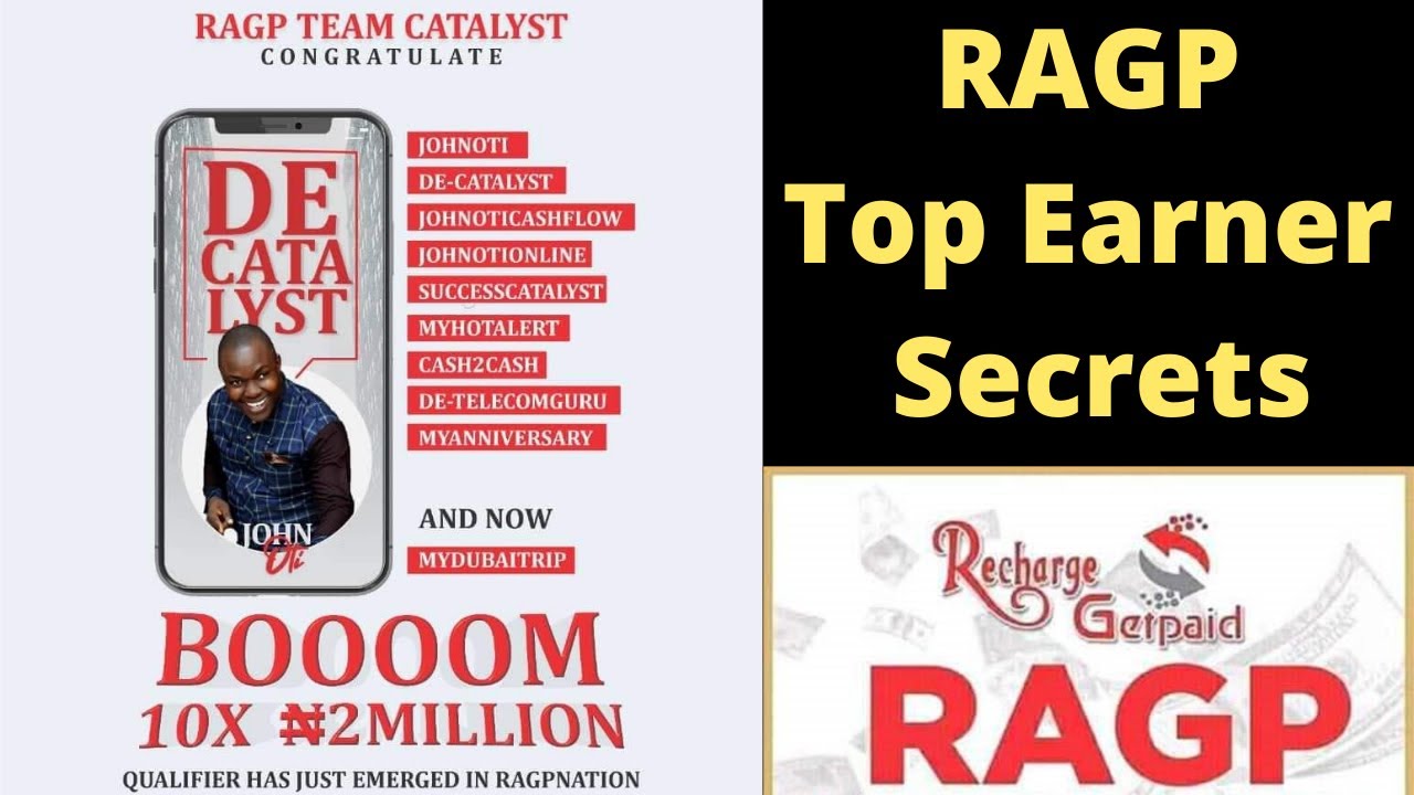 RAGP Interview with John Oti [One of the Highest Earner in Recharge and Get Paid] - YouTube