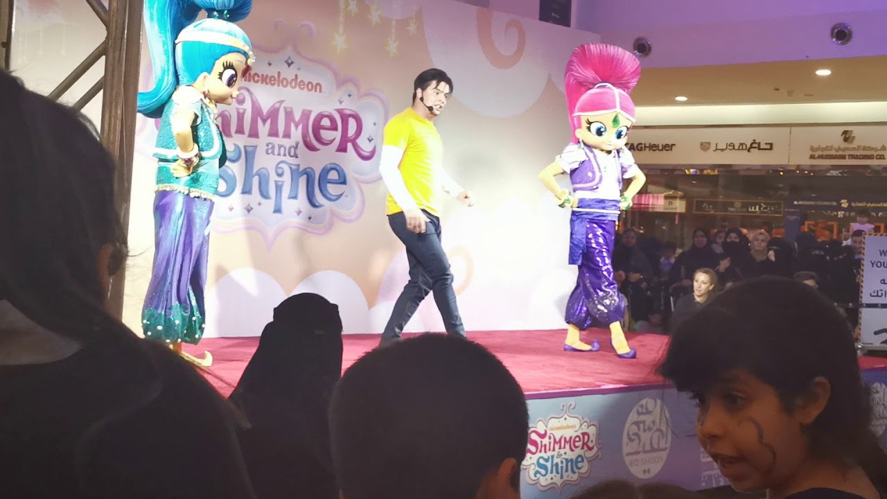 Shimmer and Shine at Hayat Mall Riyadh - YouTube