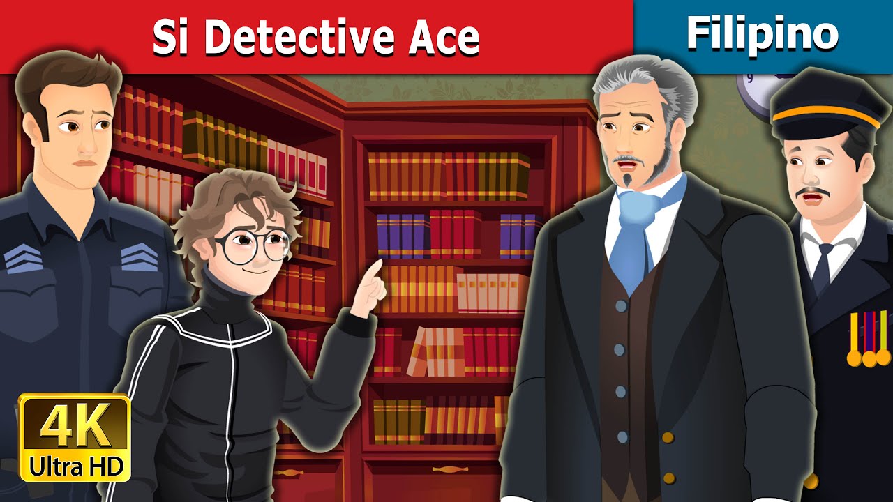 Si Detective Ace | Detective Ace in Filipino | @FilipinoFairyTales ...