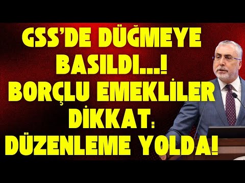 ''%25'i...'' BORÇLU EMEKLİLER DİKKAT! GSS'DE MİLYONLARI İLGİLENDİREN ADIM!