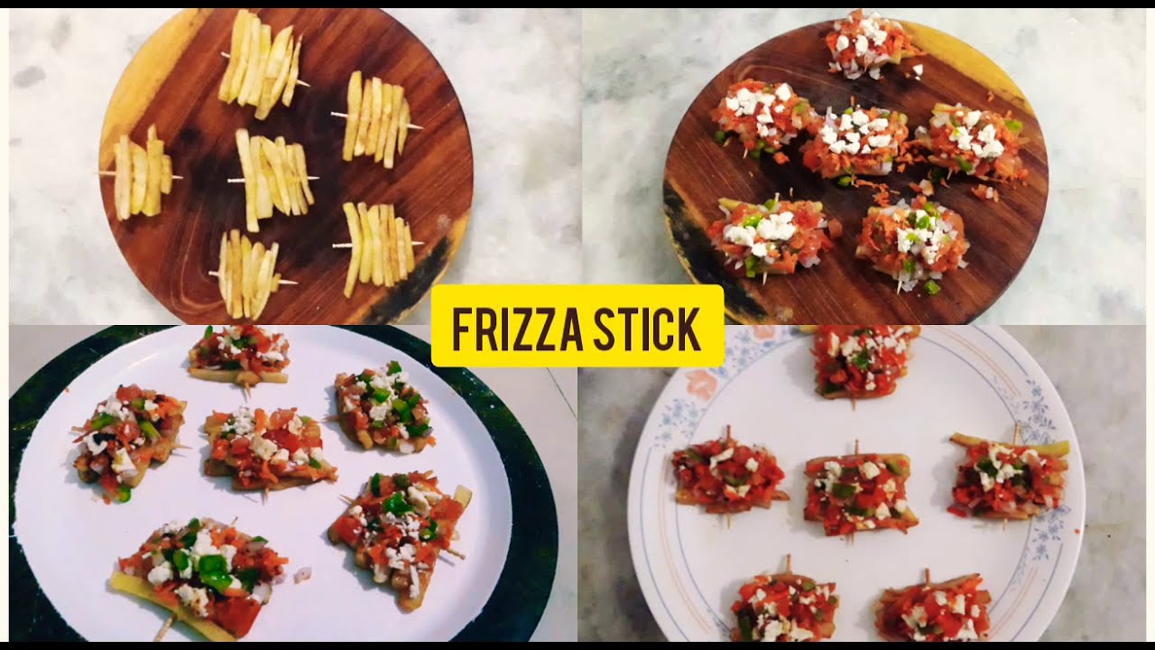 "FRIZZA STICK" Pizza Fries Recipe | Unique dish recipe| fries wala ...