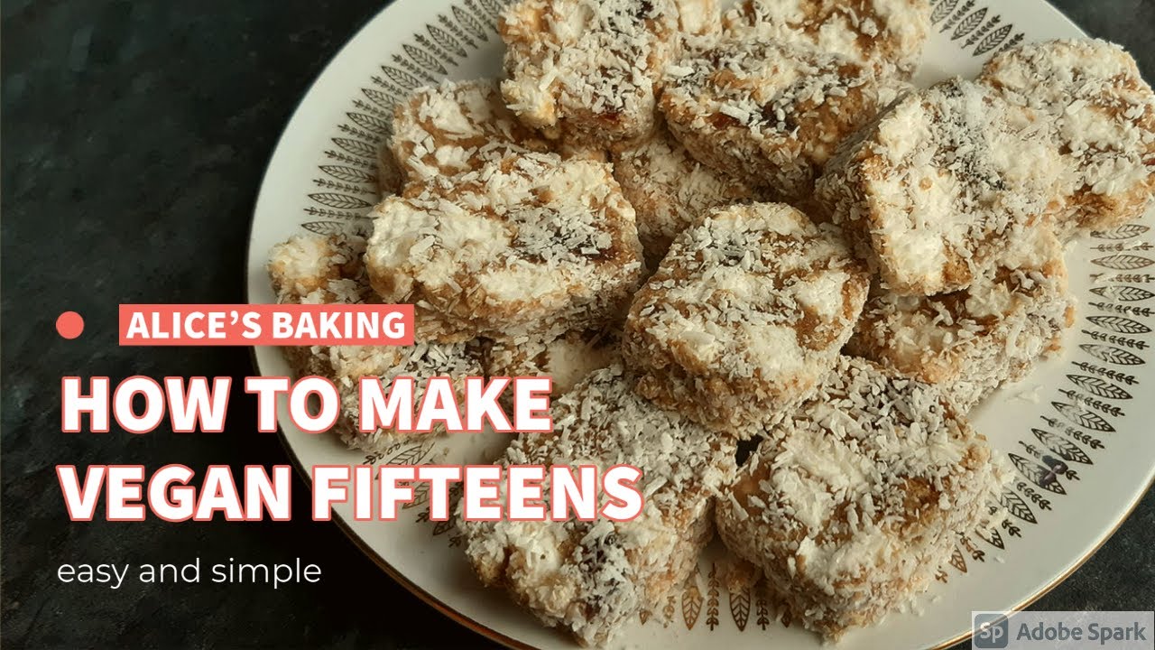 How to Make Vegan Fifteens - Northern Ireland Fridge Cake - YouTube