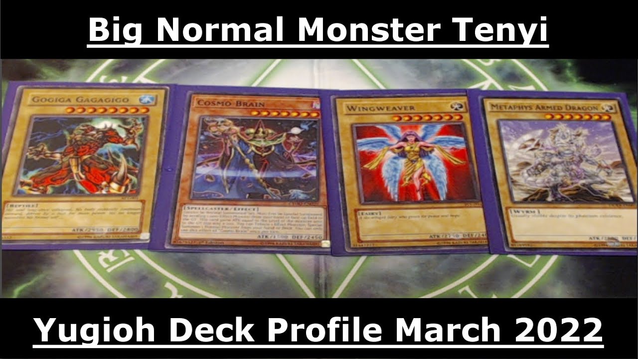 Big Normal Monster Tenyi Yugioh Deck Profile - YouTube