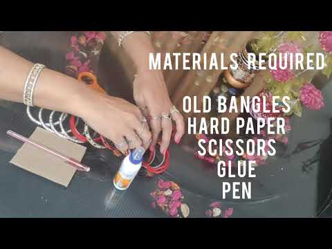 Bangle Pen Stand - Learn with Fun! - YouTube
