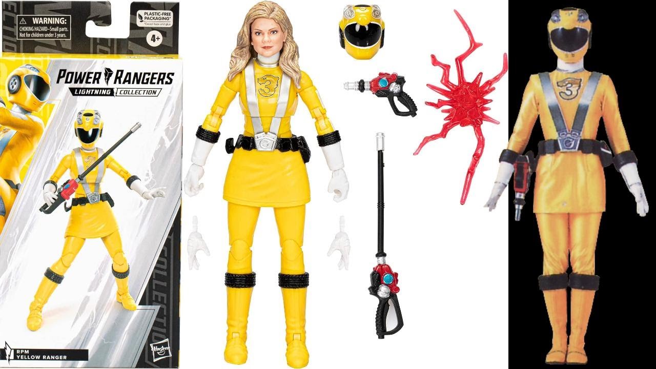 Episode 407: Power Rangers Lightning Collection Yellow RPM - YouTube