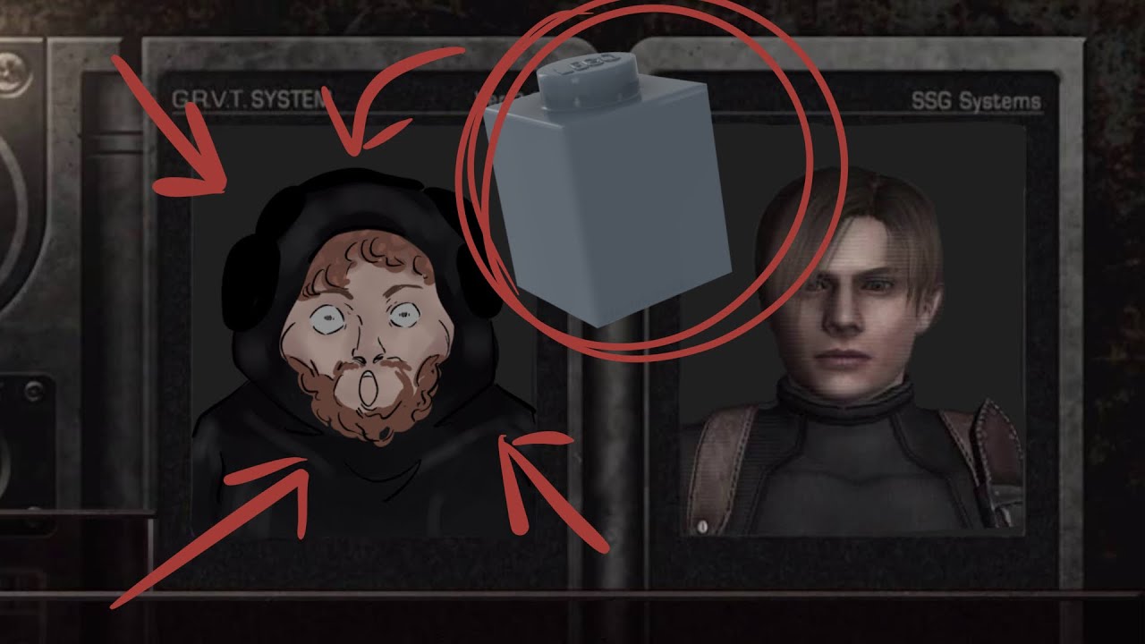 Leon Kennedy calls CaseOh a one by one LEGO piece // animatic meme ...