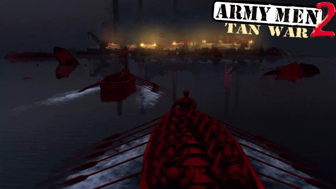 ARMY MEN Tan War 2! The Battle Of GardenGrad! Red Tank Factory Battle ...