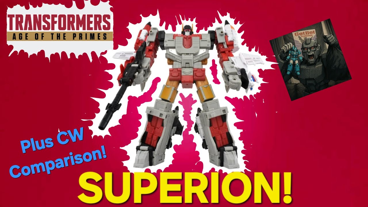 Transformers Age of the Primes Superion Combined - GotBot true Review ...