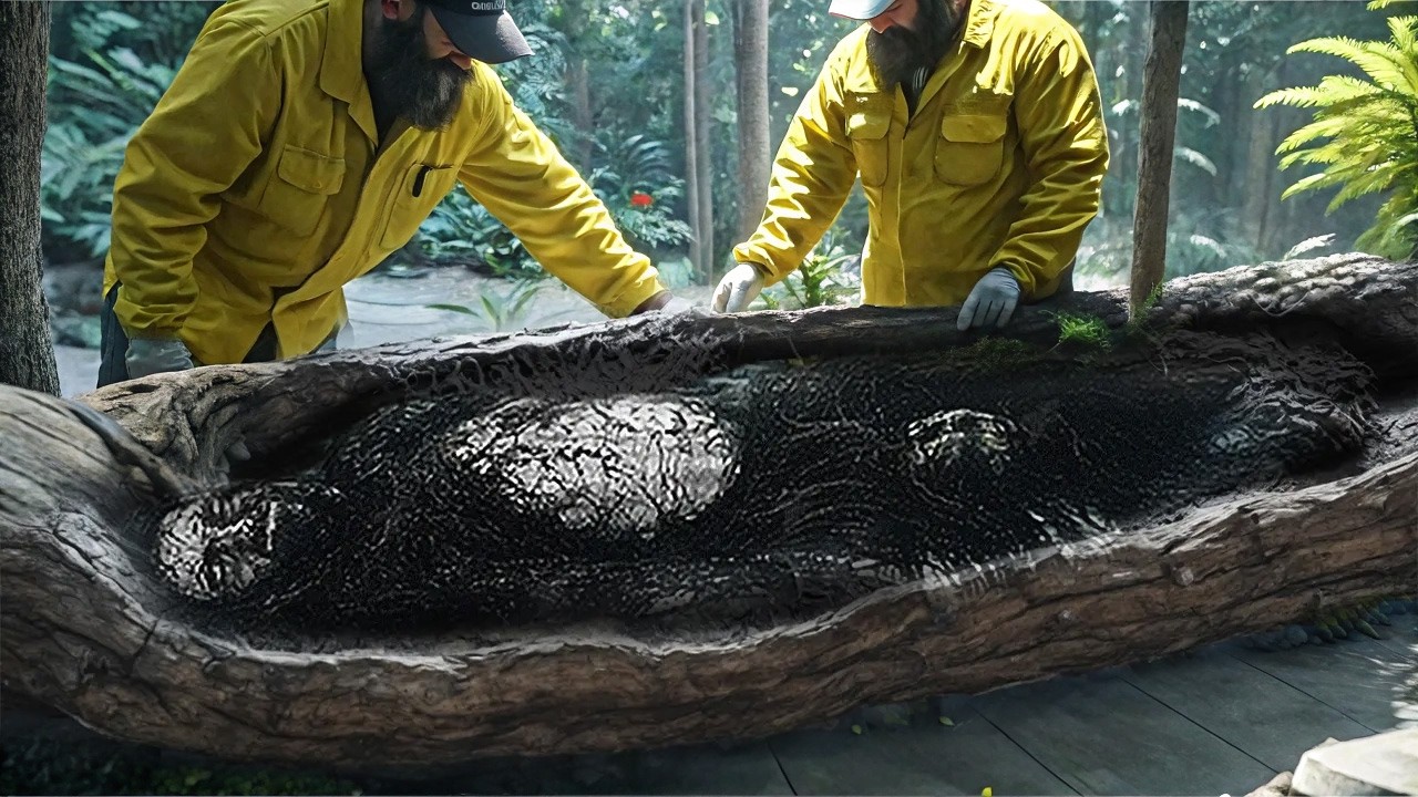 Workers Screamed After Discovering This Mysterious Creature Inside An ...