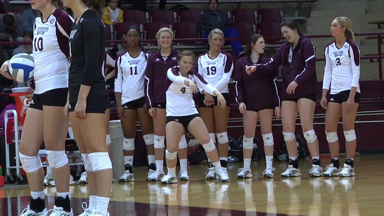 Mississippi State Volleyball Atmosphere - YouTube