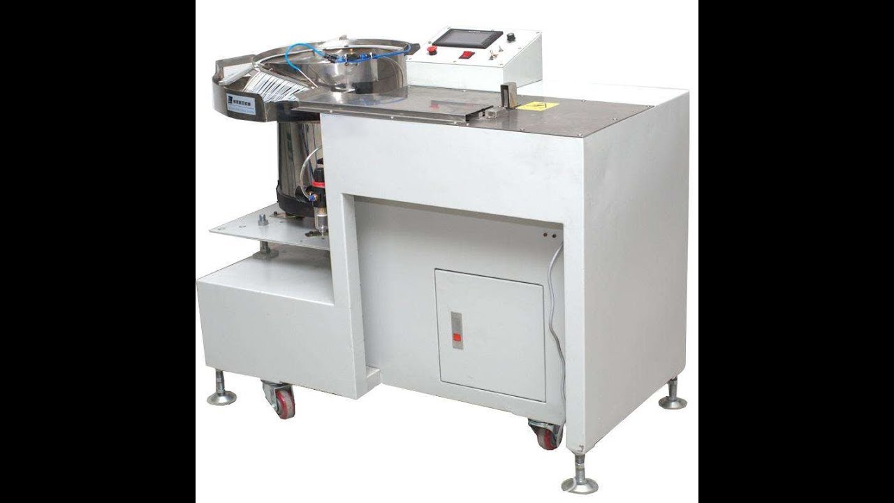 Nylon Cable Ties tightening machine, cable ties fastening machine - YouTube