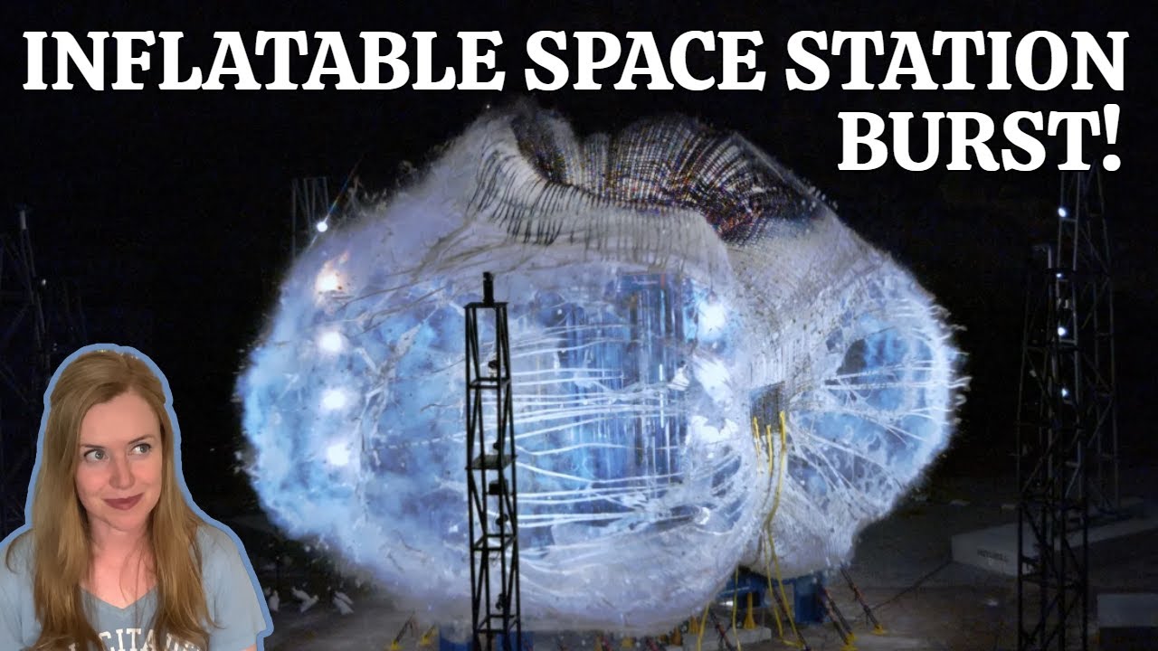 Inflatable Space Station Goes Boom! - YouTube