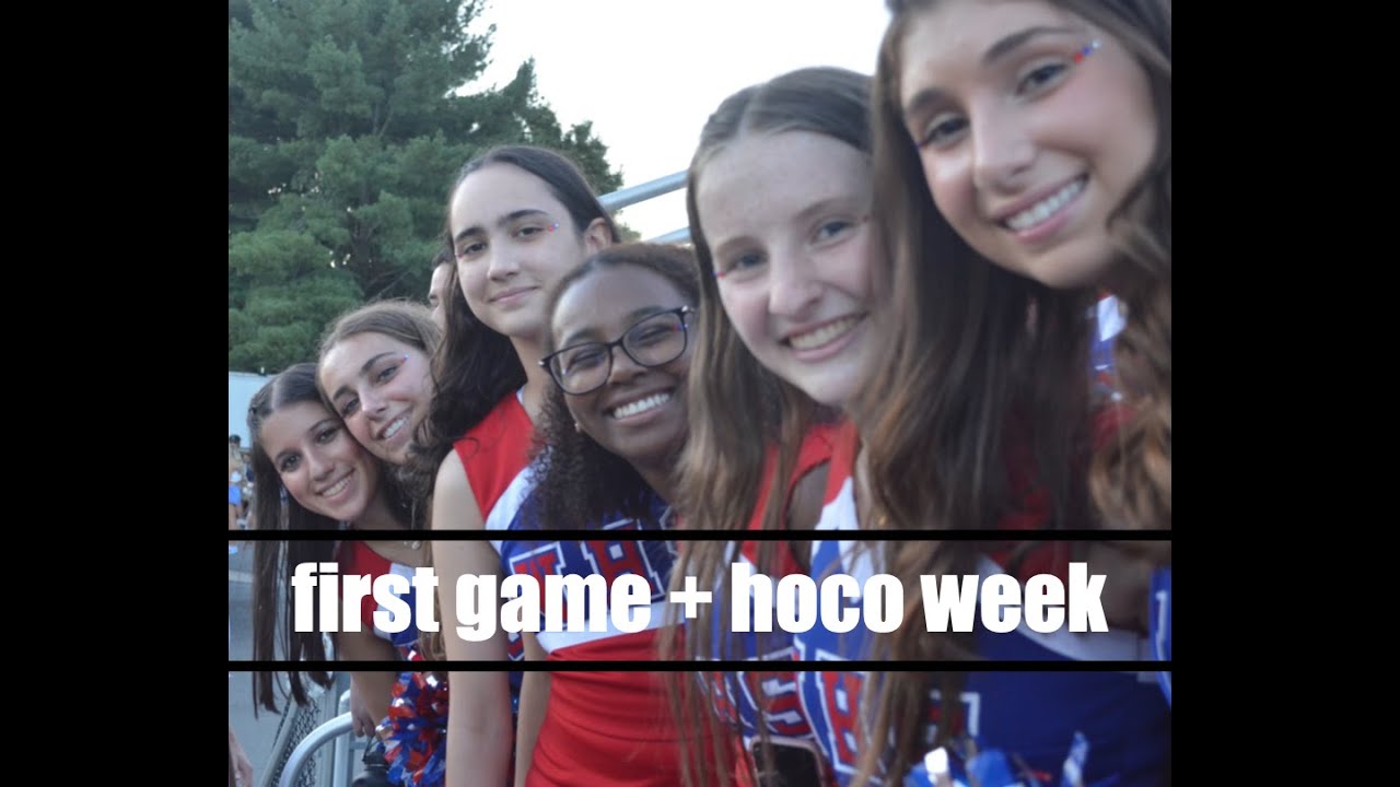 first game + hoco week!! l junior year vlog - YouTube