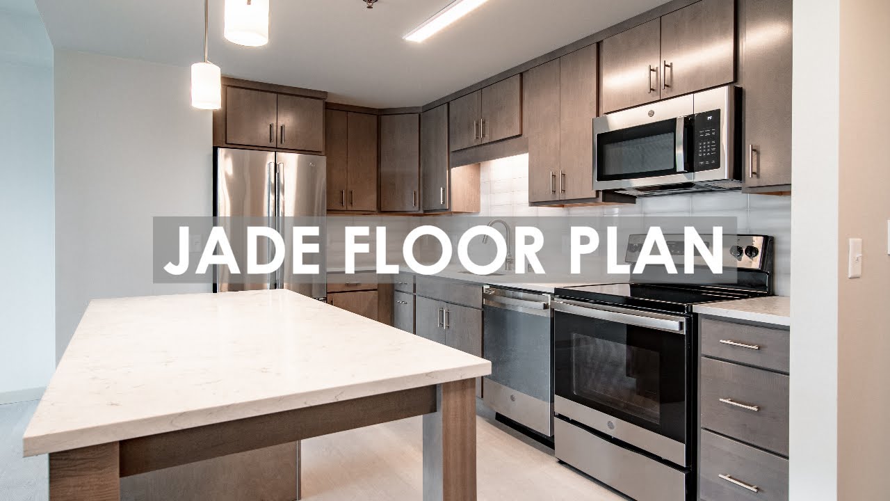 NoVo | Jade Floor Plan | 1 Bedroom 1 Bathroom | Apartment Shown 509 ...