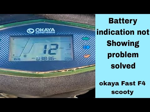 #okayaev #electricscoty okaya Fast F4 Electric Scooty Battery ...