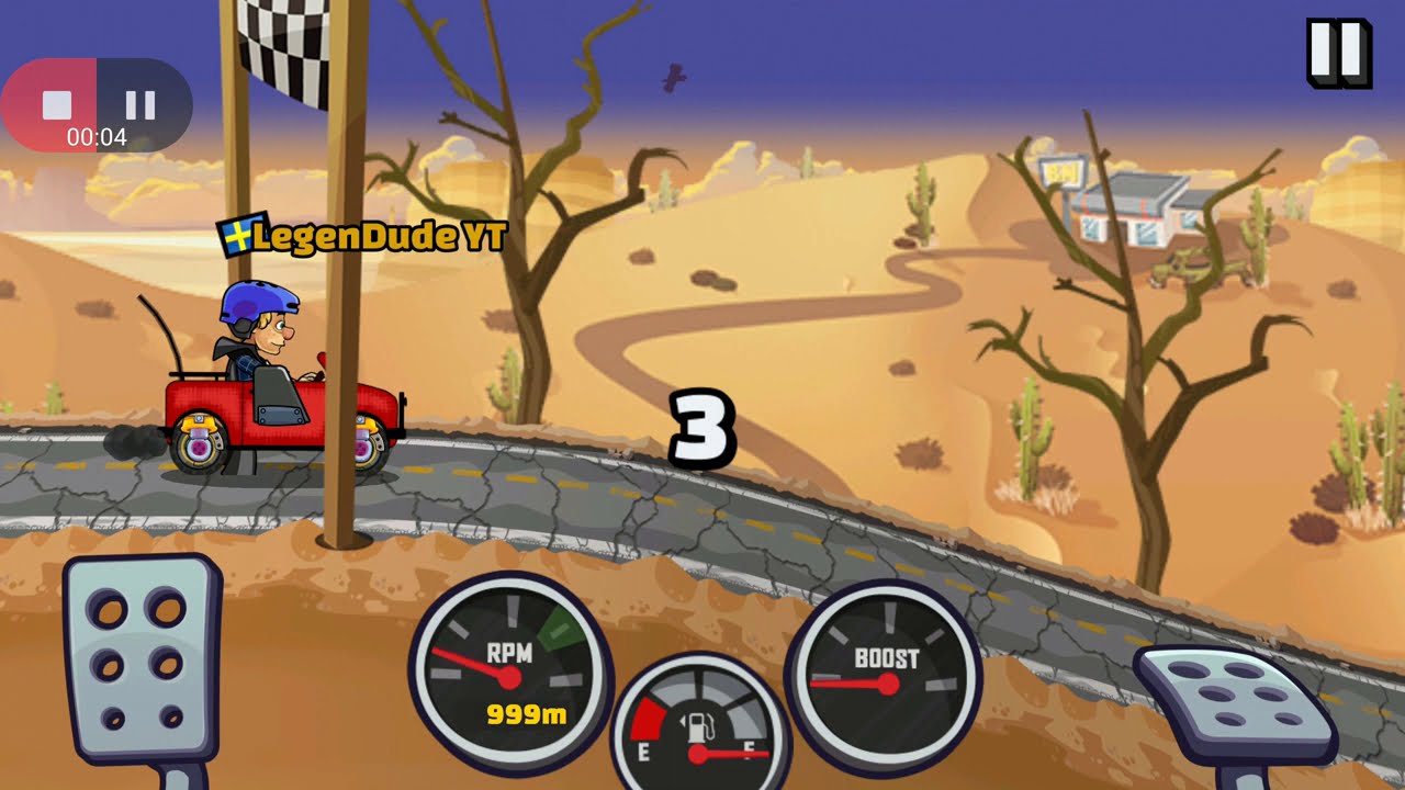 HCR 2 - Jump Shocks are OP on Hill Climber :) - YouTube