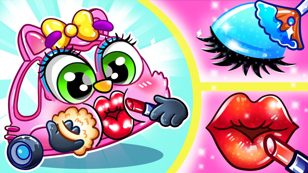 Yes! Princess Beauty Makeup Song💄The Way a Princess Sing Along🚓🚌🚑🚗 ...