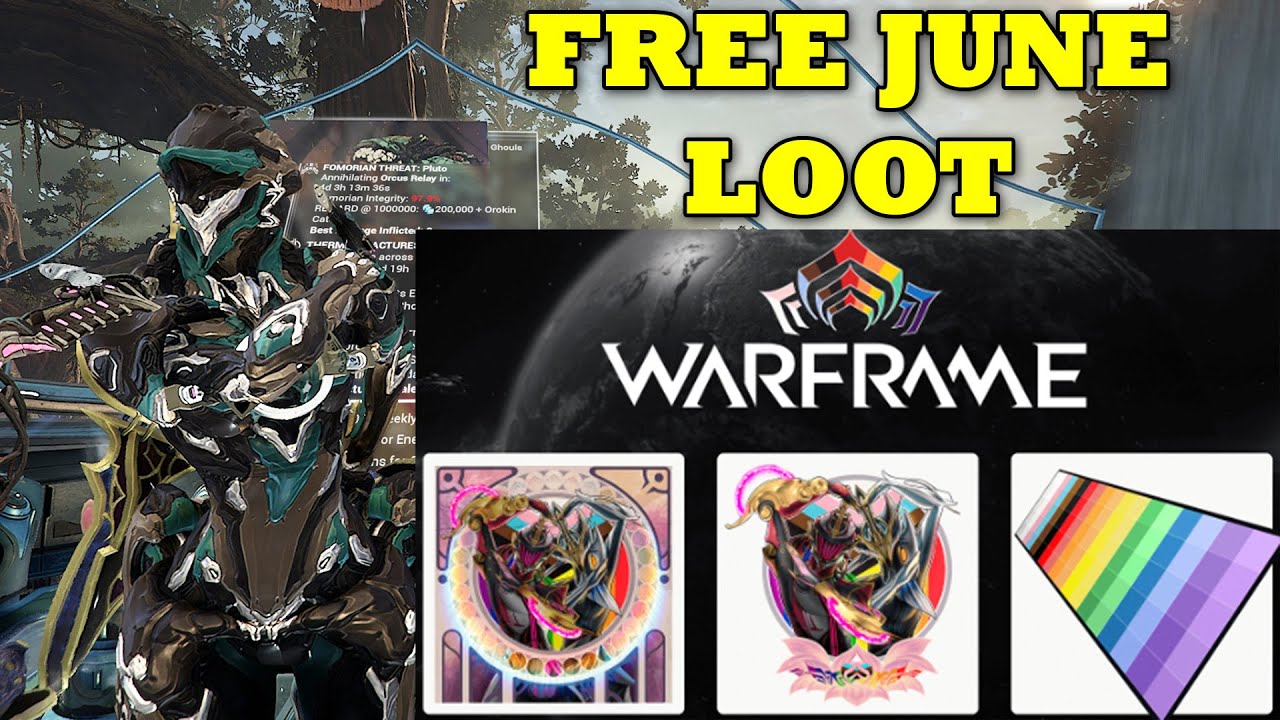 Free New Warframe Color Palette And Glyph This Pride Month YouTube