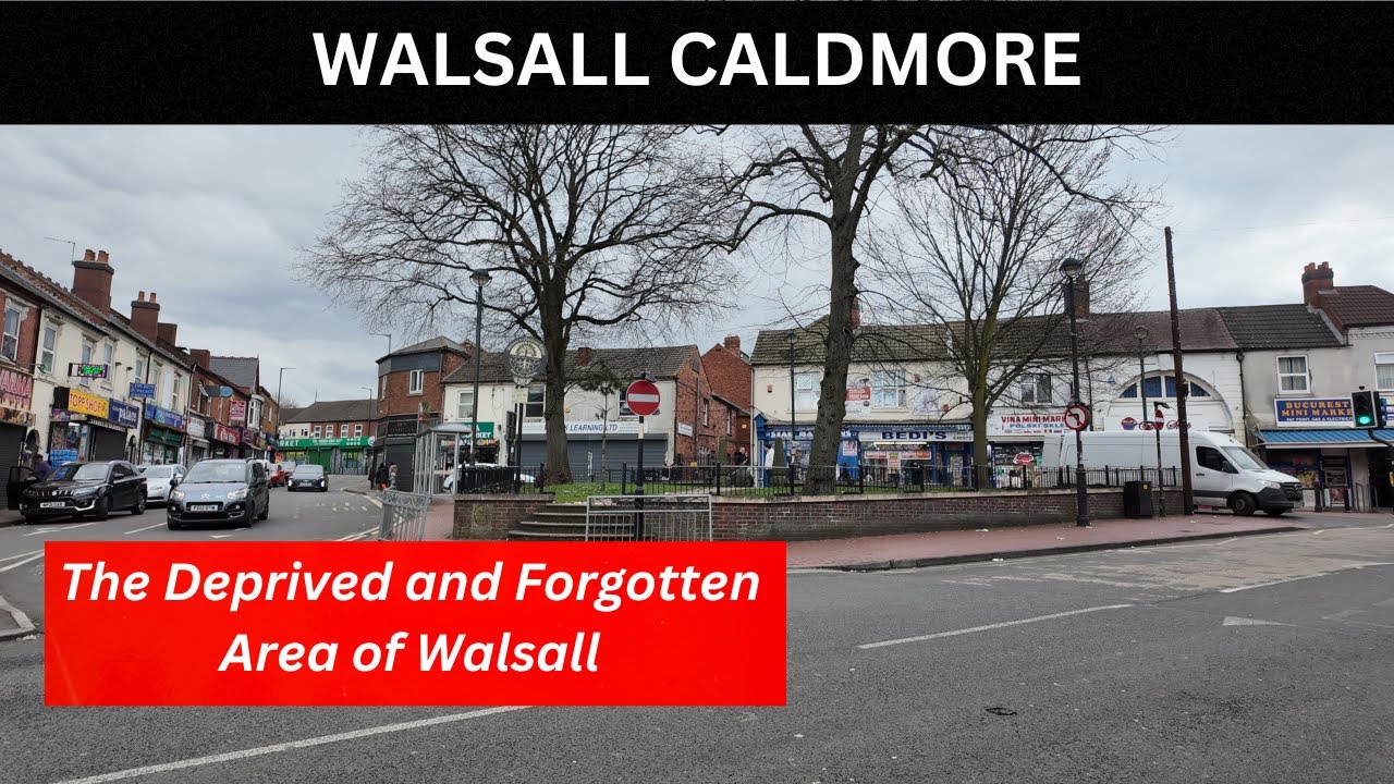 WALSALL CALDMORE, the deprived and forgotten district of Walsall - YouTube