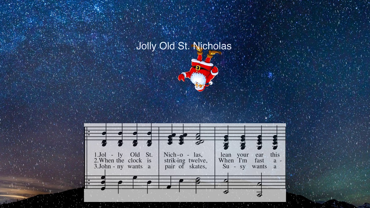 Jolly Old St Nicholas - from Christmas Songbook - YouTube