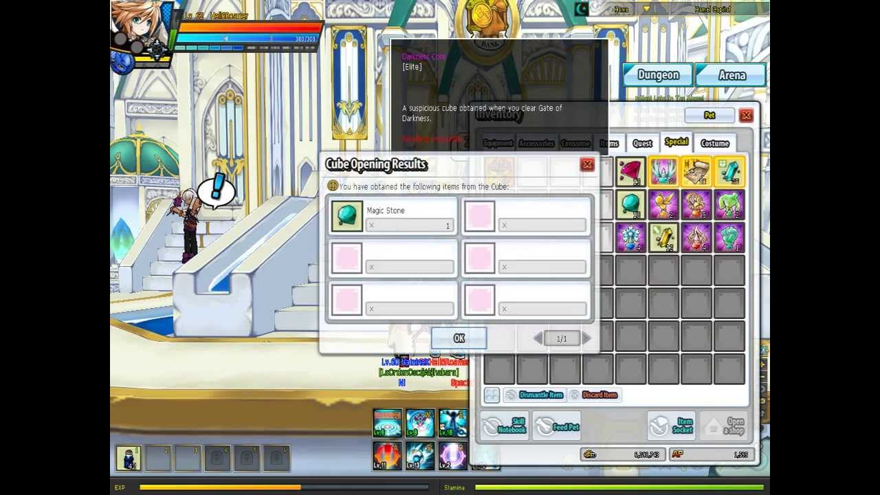 Elsword Opening 210 GOD Cubes - YouTube