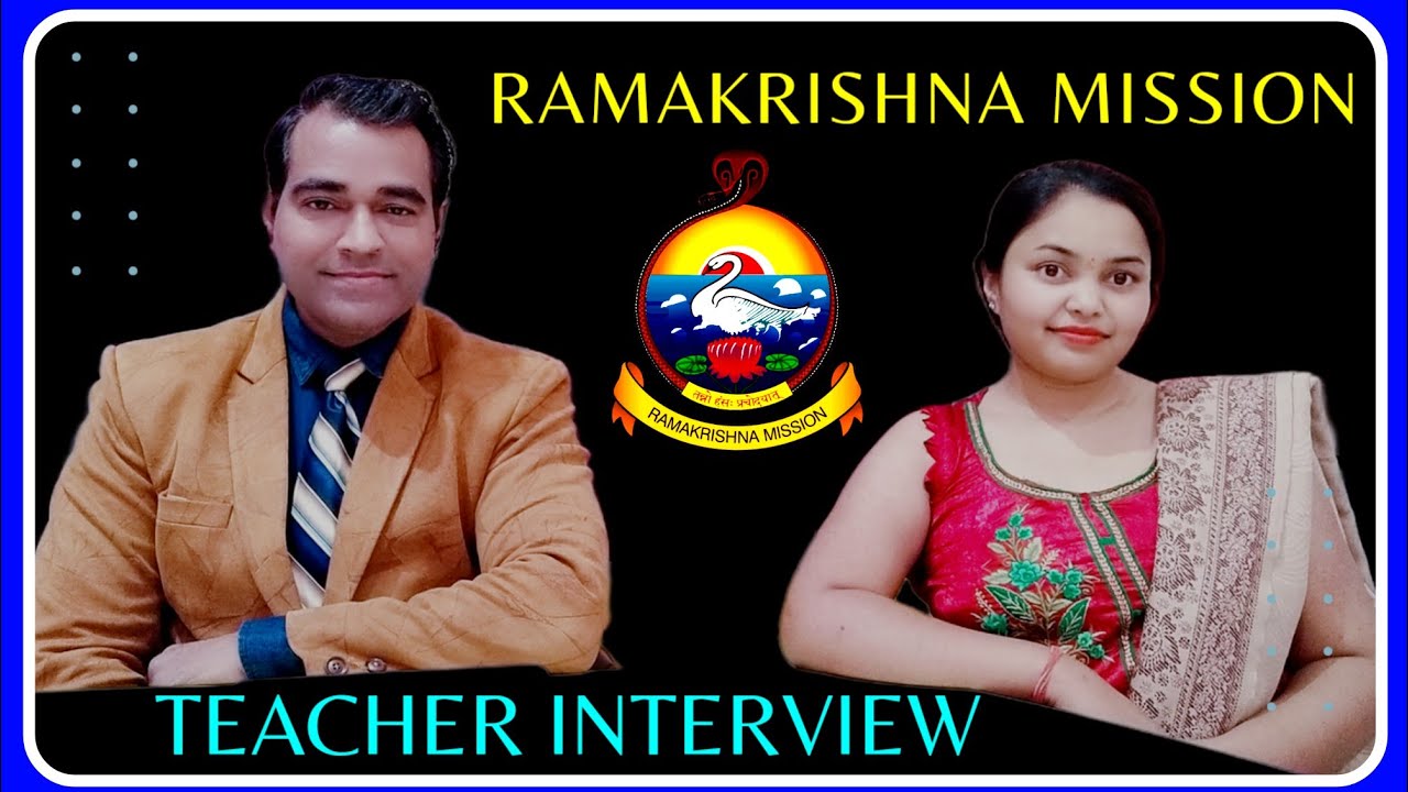 Ramakrishna mission interview | RK mission teacher Interview |RK mission warden & teacher|PD ...