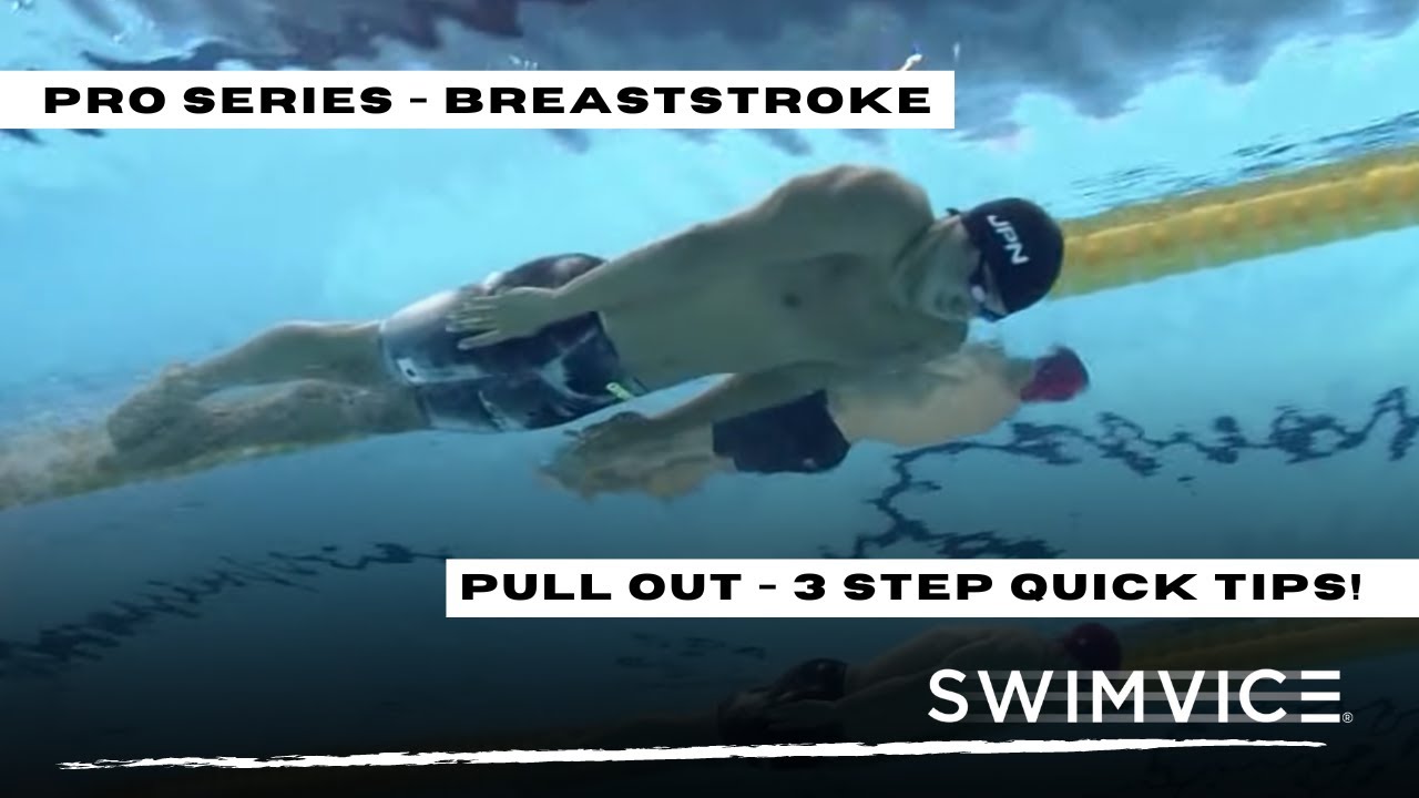 SWIMVICE Pro Series | Breaststroke Pull Out Three Key Points! - YouTube