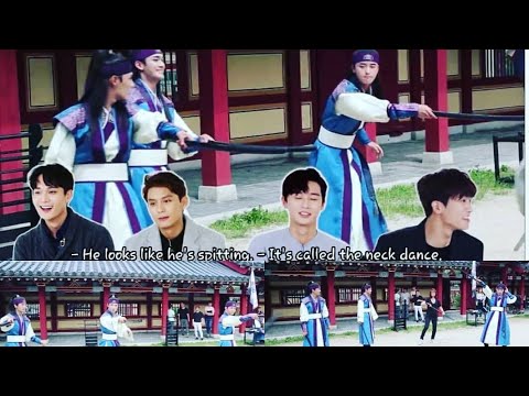 (BTS Engsub) Hwarang Sword Dance : Drama vs Making