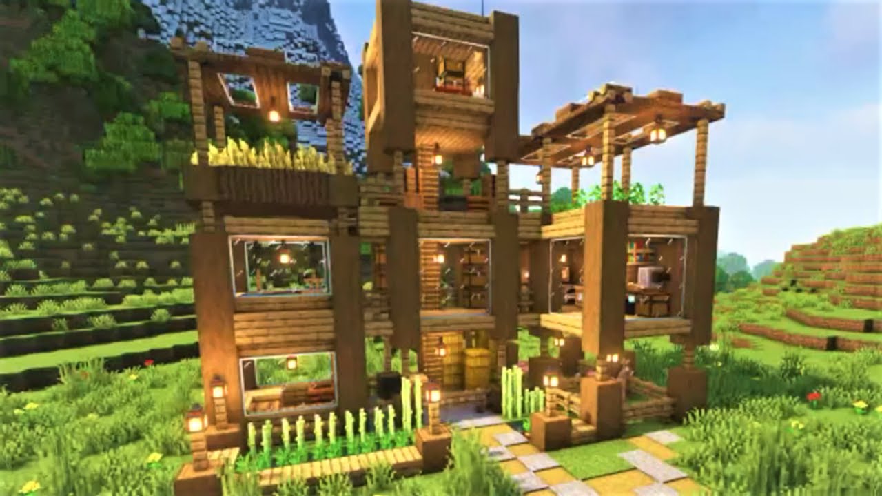 Minecraft - Survival build! - YouTube